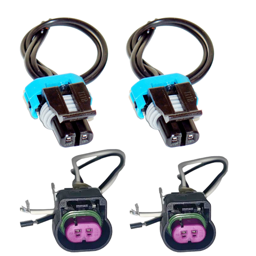 4 x ABS Wheel Speed Sensor Connectors Front-Rear L/R Fits GM GMC Isuzu ...