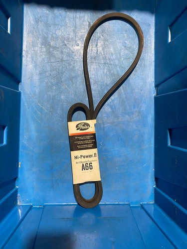 Accessory Drive Belt-Classical Section Wrapped V-Belt Gates A66 | eBay