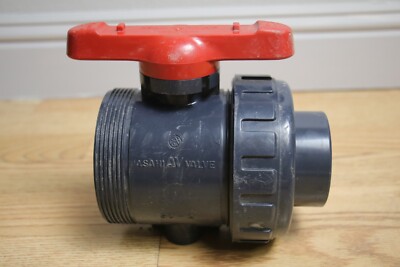 ASAHI AV VALVE, BALL VALVE, DN50, 2'' PVC, PN16, 90 DEG C, 4 BAR, 50-2 ...
