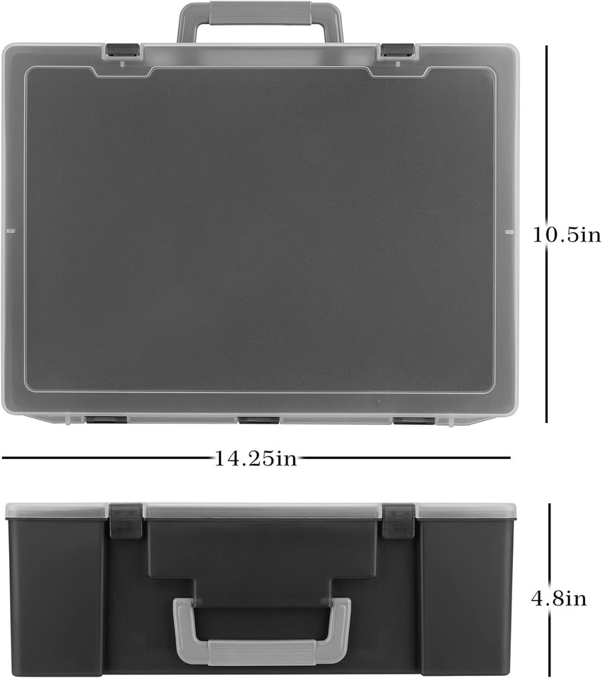 Miniature Storage Sturdy Carrying Figure Case 108 Slot for Warhammer ...