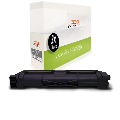 3x MWT Cartridge Black Compatible F R Brother TN-241BK TN241BK TN 241BK ...