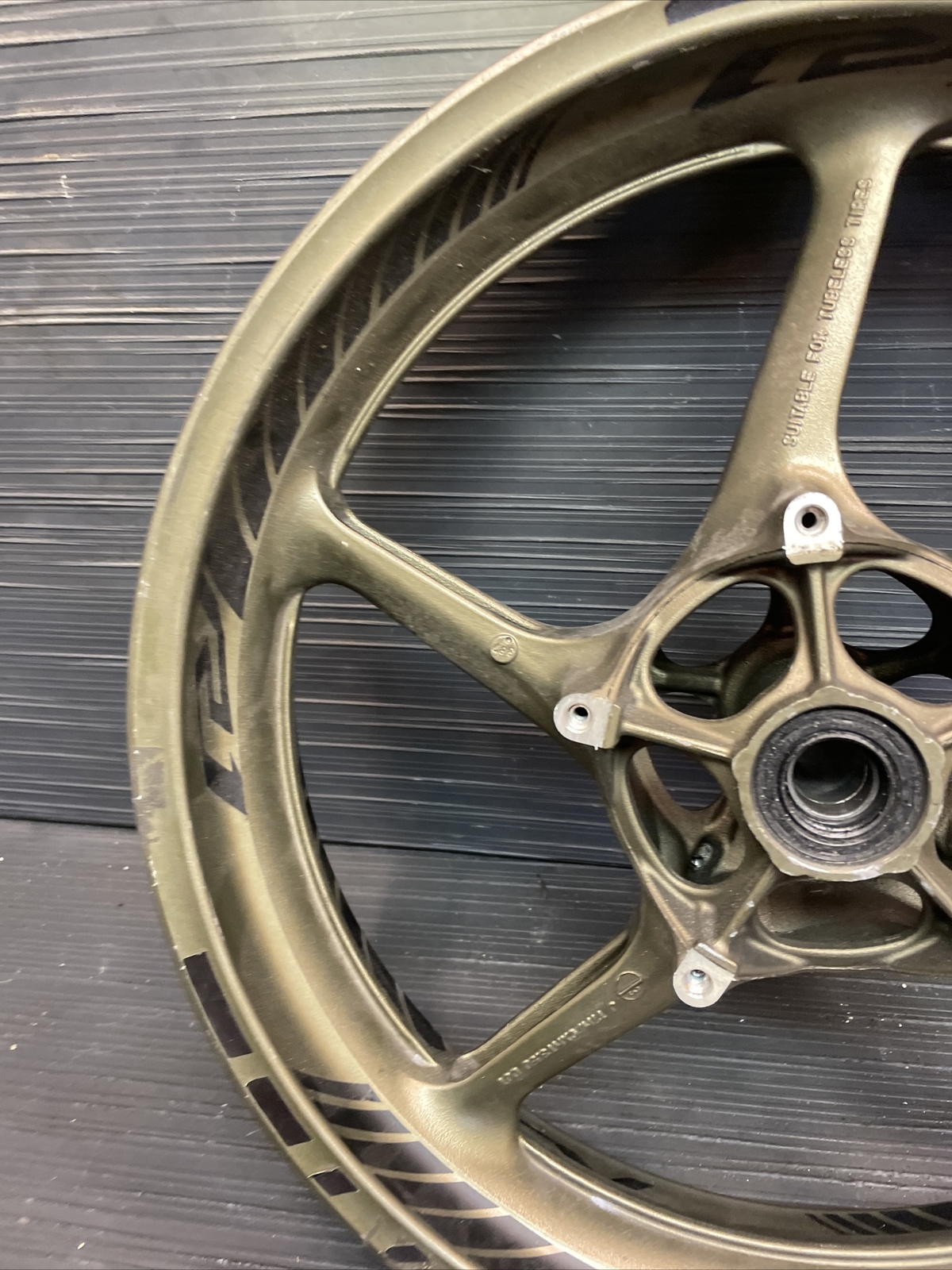 2008 Yamaha YZF R1, Front rim, front wheel, #5523 | eBay