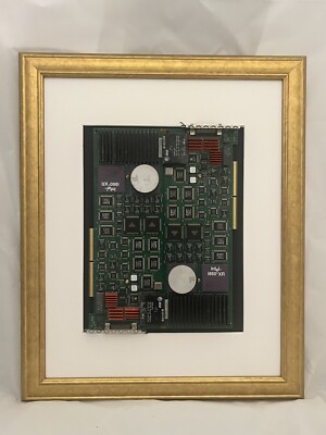 Vintage Intel I860 XR Computer Boards. Artwork!! Two Boards Framed ...