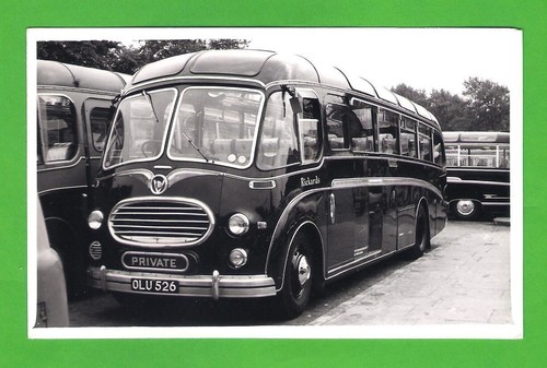 London Coach Photo - Rickards - OLU526 - 1954 Duple Bedford SBO | eBay UK