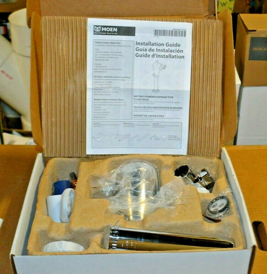Moen Toilet Flushometer with 1 1/2" top spud from the Top Spud, Model ...