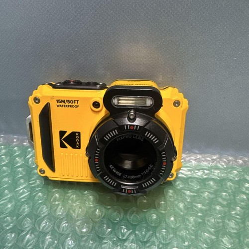 Kodak Pixpro WP-Z2 Waterproof Shockproof Digital Camera Yellow | eBay