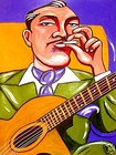 DJANGO REINHARDT PRINT poster gypsy jazz guitar selmer maccaferri ...
