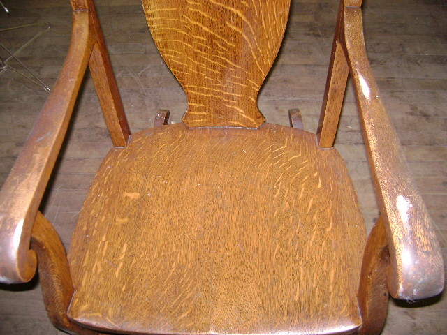 ANTIQUE ROCKING CHAIR WOODEN | eBay