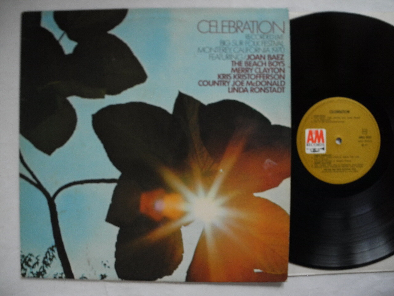 Celebration LP 1971 UK EX JOAN BAEZ/LINDA RONSTADT/BEACH BOYS/KRIS ...