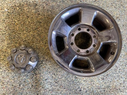 05-09 Dodge Ram 2500 USED Aluminum 17x8 Chrome Clad Wheel Rim SHIPPED 8 ...