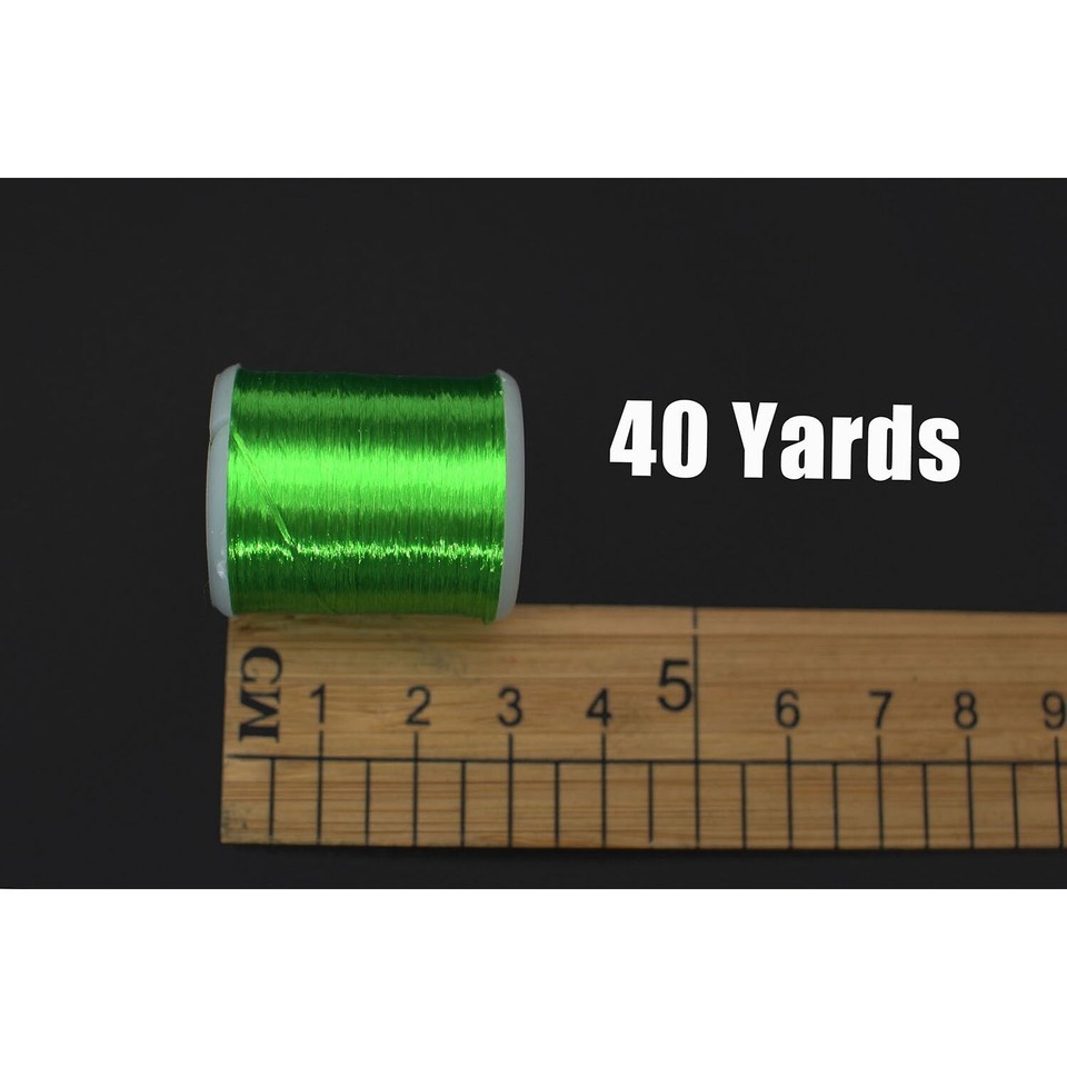 20 Colors 40 Yards Fly Tying Floss Thread 300D Silky Yarn Fly Fishing ...