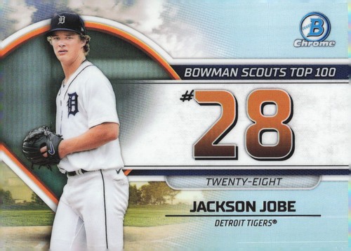 2023 Bowman #BTP-28 Jackson Jobe Top 100 (C1) | eBay