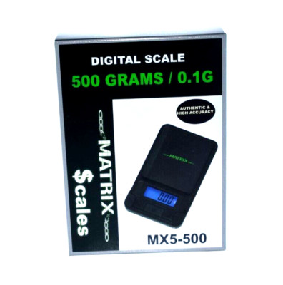 500 GRAMS/0.1G - MX5-500 MATRIX DIGITAL POCKET JEWELRY SCALE | eBay