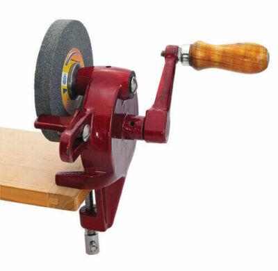 Hand Operated Grinder Bench Mount & Grind Stone Watchmakers Jewellery ...