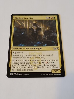 MTG Masked Bandits Streets of New Capenna 201/281 Regular Common | eBay