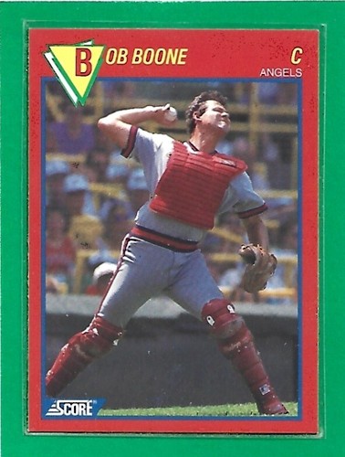 1989 Score 100 Hottest Players - Bob Boone #81 for sale online | eBay