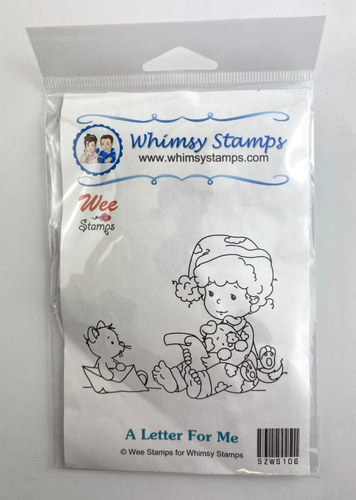Whimsy Stamps - A LETTER FOR ME - Rubber Stamp | eBay