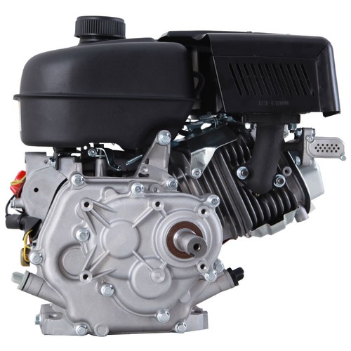 9HP 6:1 Gear Reduction Gas Engine Cement Mortar Mixer Side Shaft Small ...