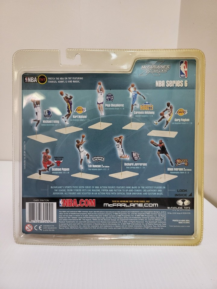 McFarlane Toys 2004 NBA Series 6 Los Angeles Lakers - Gary Payton ...