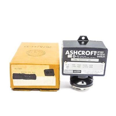 ASHCROFT B420B 125/250VAC 15A 600PSI NSMP | eBay