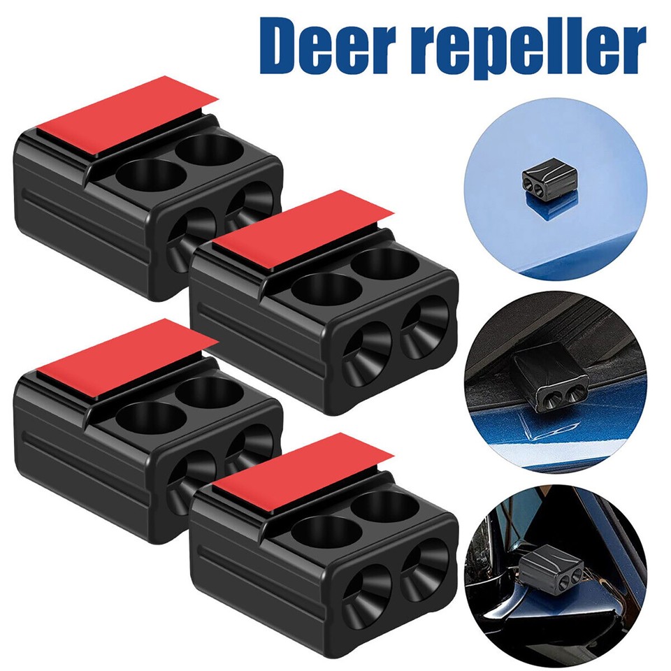 8* Ultrasonic Car Deer Alert Whistle Deer Warning Animal Repeller ...