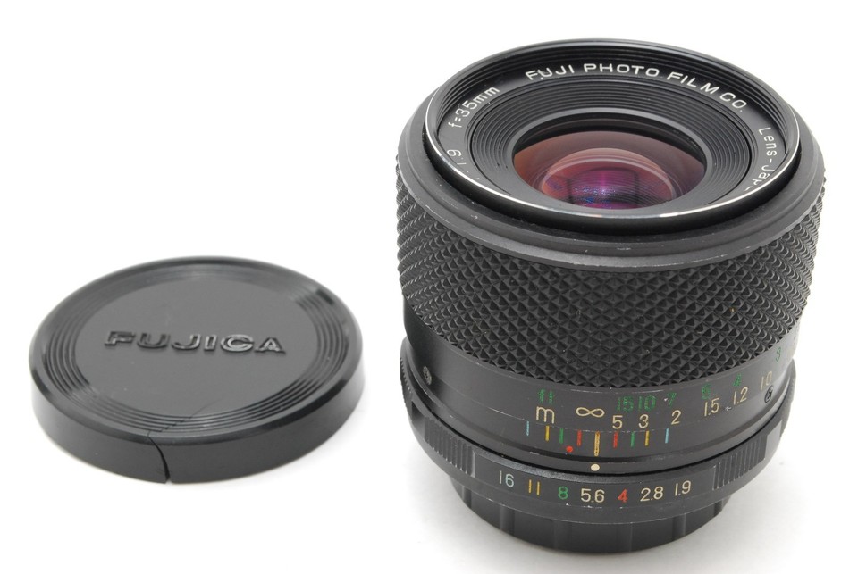 Rare!! [NEAR MINT-] Fuji EBC Fujinon W 35mm f/1.9 Fujifilm M42 mount ...