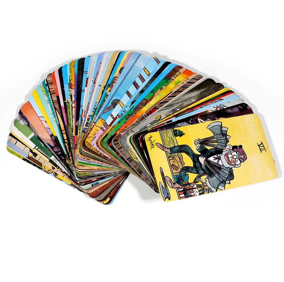 Tarot Deck 78 Cards Pocket Mini Spiritua Divination No Guidebook ...