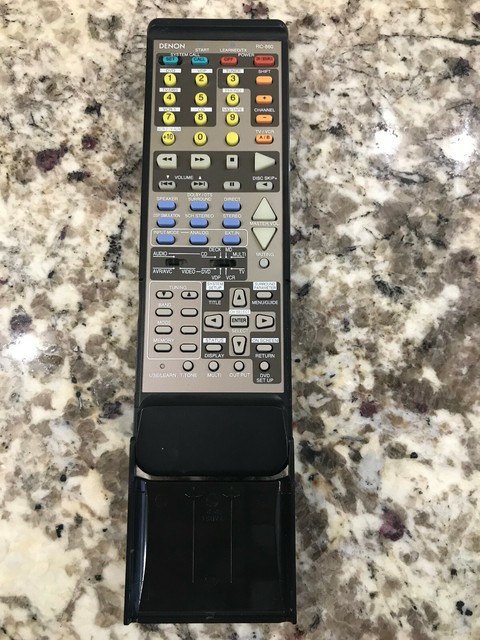 Original Denon Rc-860 Remote Control OEM RC860 for sale online | eBay