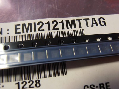 4PCS EMI2121MTTAG 5V 1.3pf Single Pair Common Mode Filter with ESD ...