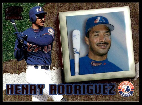 1998 Pacific Invincible Gold Henry Rodriguez Montreal Expos #116 | eBay