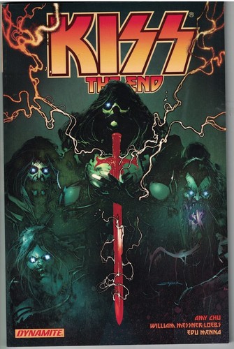 KISS THE END TP TPB $19.99srp Amy Chu Edu Menna Gene Simmons 2020 NEW ...