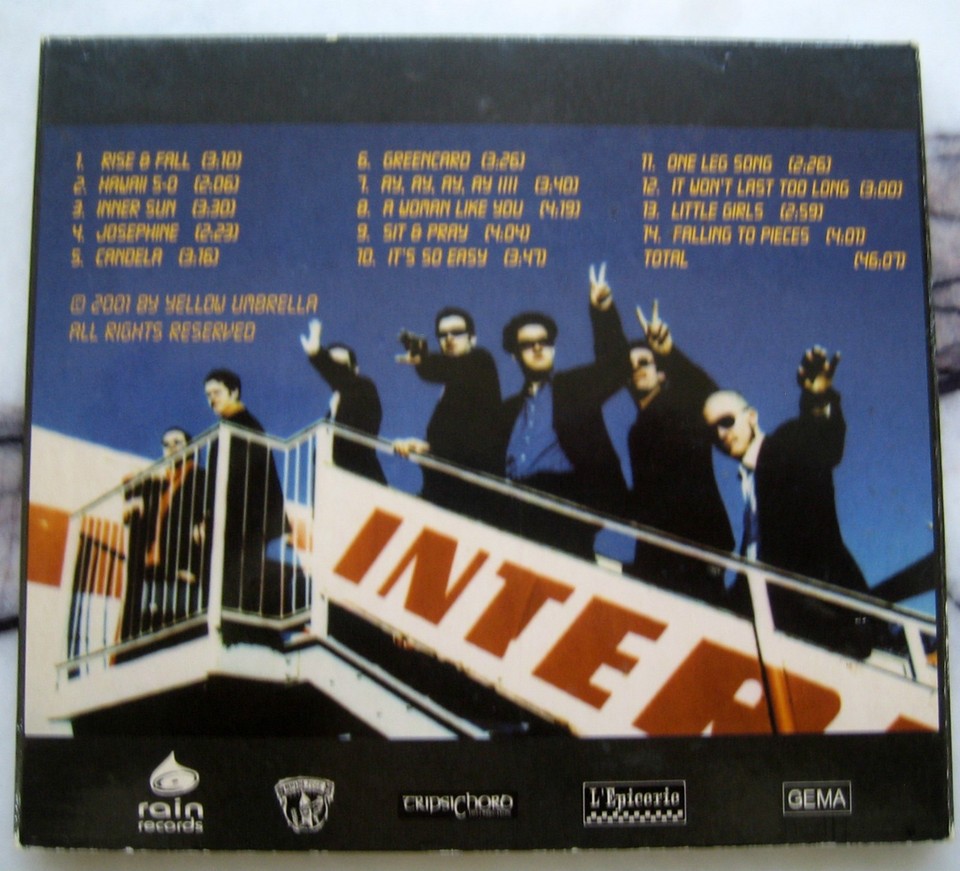YELLOW UMBRELLA Music [CD 2001] INTERFLUG Flight No. 20-8-3 Digipak ...