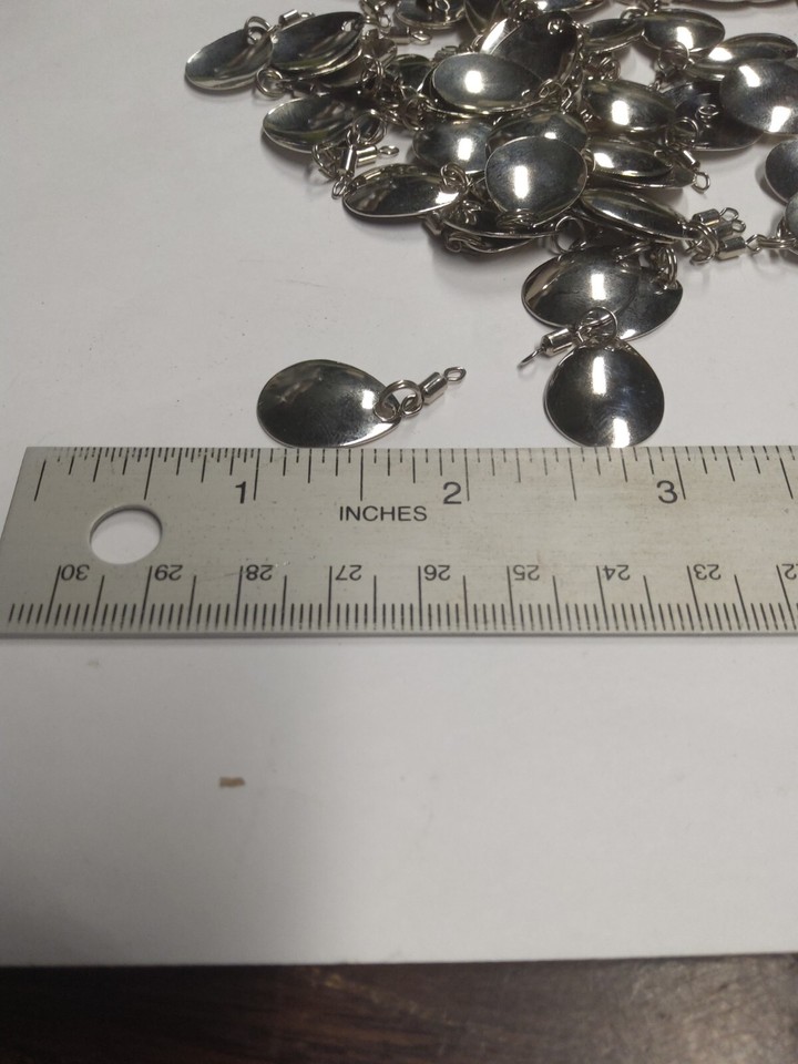 100 Size 1 Colorado Spinner Bait Blades Worth Mfg NOS | eBay