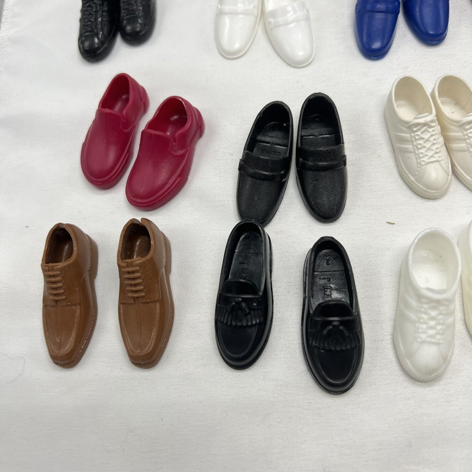 Mattel Barbie Ken Doll Shoes Lot Of 22 Pairs Sneakers Loafers Lot A14 ...