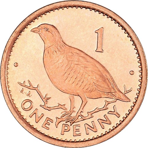 Gibraltar 1 Penny Coin | Barbary Partridge | Gibraltar | 1995 - 1997 | eBay