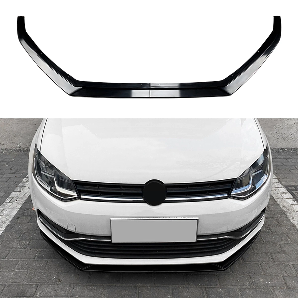 Modified White Vw Polo