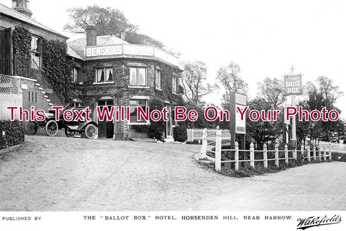 MI 1476 - The Ballot Box Hotel, Horsenden Hill, Middlesex | eBay