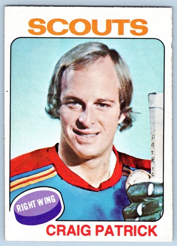 CRAIG PATRICK 1975-76 O-PEE-CHEE 75-76 NO 178 EXMINT 53048 | eBay