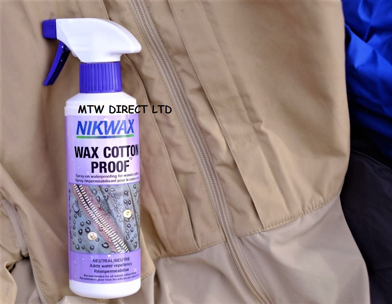 NIKWAX WAX COTTON PROOF WATERPROOFER FOR LONG WAXED COTTON RIDING COAT ...