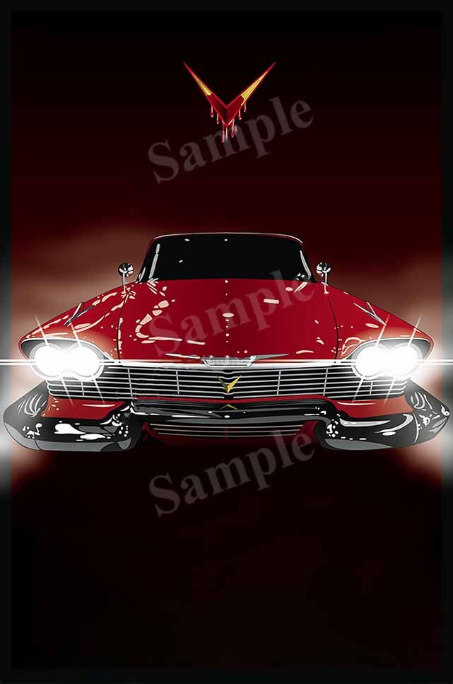 Photo Poster of red Plymouth Fury car Christine | eBay
