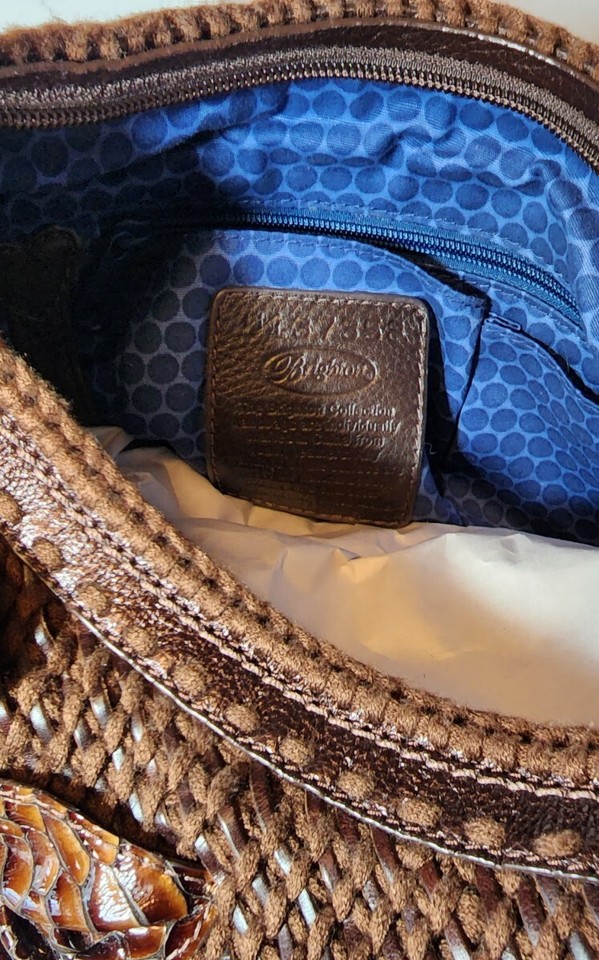 BRIGHTON MILA MULTI MEDIA MASTERPIECE COLLECTION SHOULDER HANDBAG PURSE ...