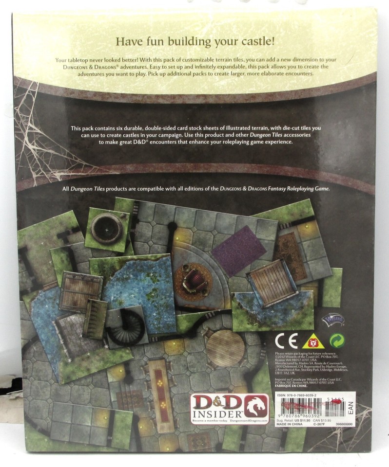 Dungeons & Dragons 4th Edition DN6 Castle Grimstead (Dungeon Tiles ...