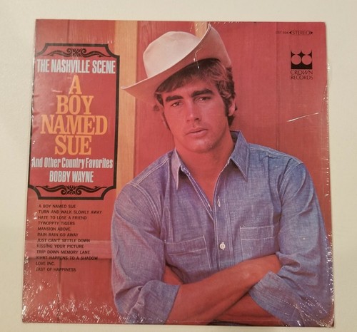 A Boy Named Sue - Bobby Wayne - The Nashville Scene - LP SEALED NEW | eBay