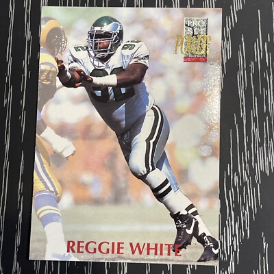 1992 Power Football Card #92 Reggie White | eBay