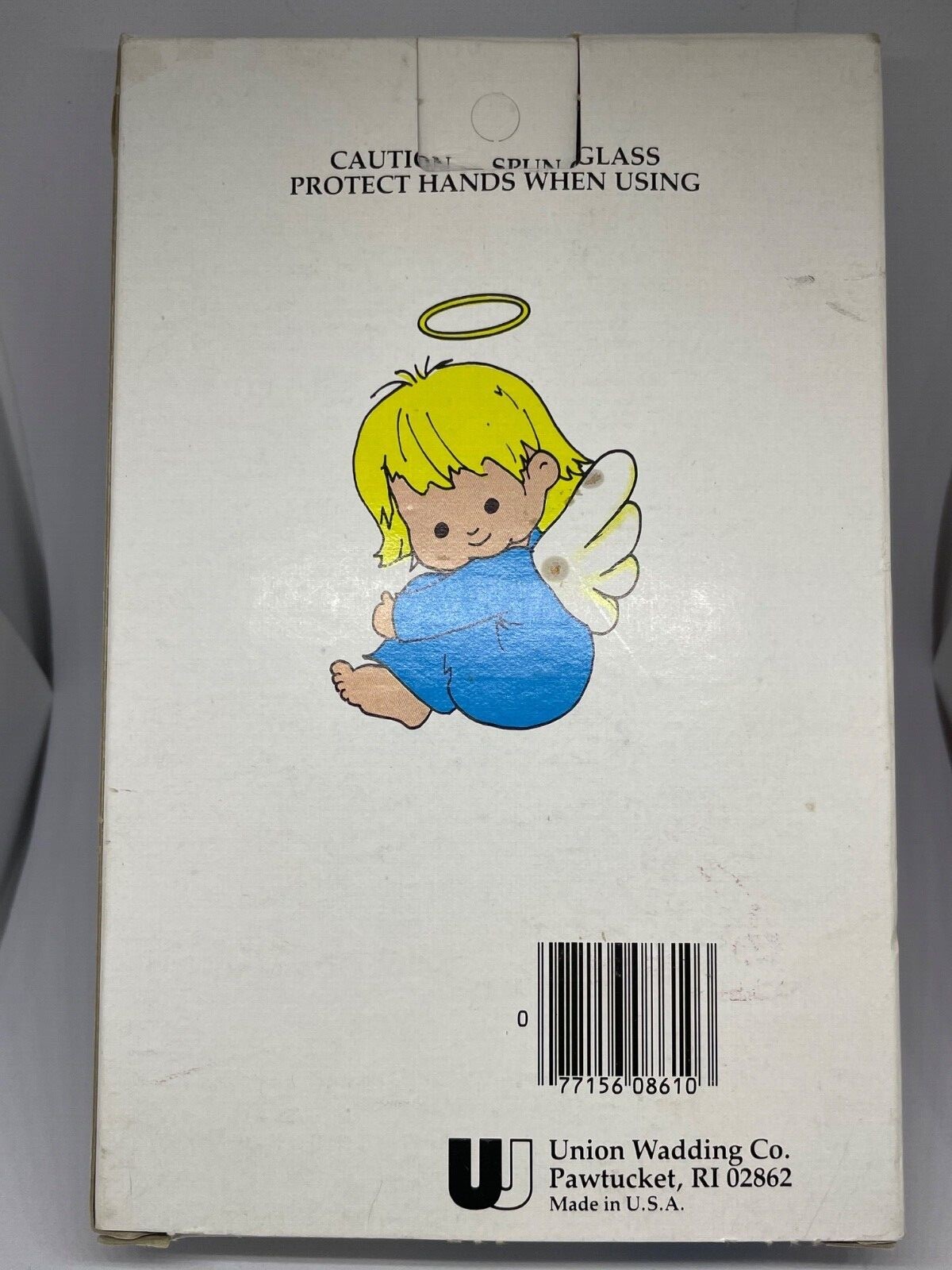 Vintage Spun Glass Angel Hair 1 Oz Union Wadding Christmas Decoration ...