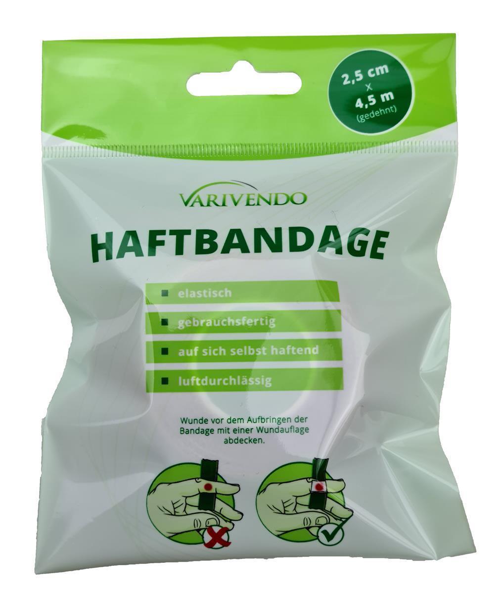 6er Set Selbsthaftende Bandage Fingerverband 2,5 cm x 4,5 m Beige (MHD ...
