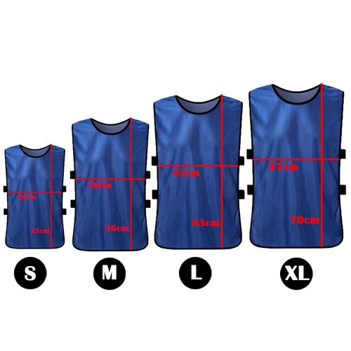 Sports Training Bibs Vests Basketball Cricket Soccer Football Rugby ...