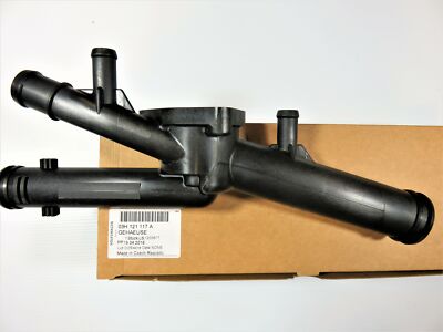 Genuine OEM VW 03H-121-117-A Engine Coolant Thermostat Housing Passat ...