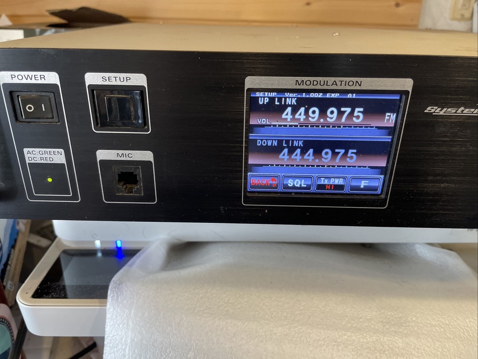 Yaesu DR-1X/DR-1XE Fusion Repeater VHF/UHF C4FM FDMA/FM | eBay