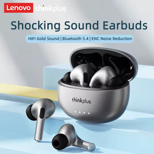 Lenovo Thinkplus Earphones LP5 Pro Bluetooth Wireless Earbuds Call Dual ...